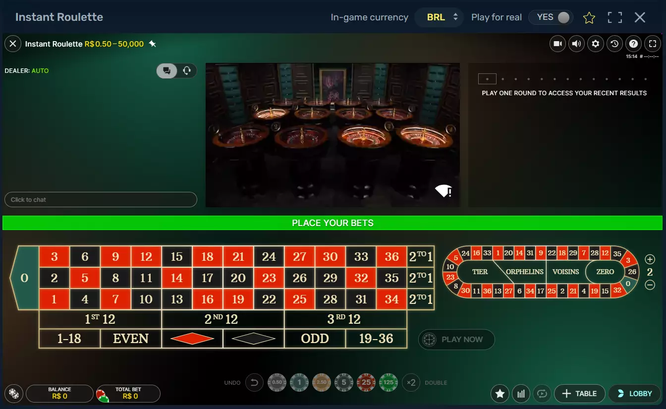 Play Bitcoin Roulette Games with Live Dealer