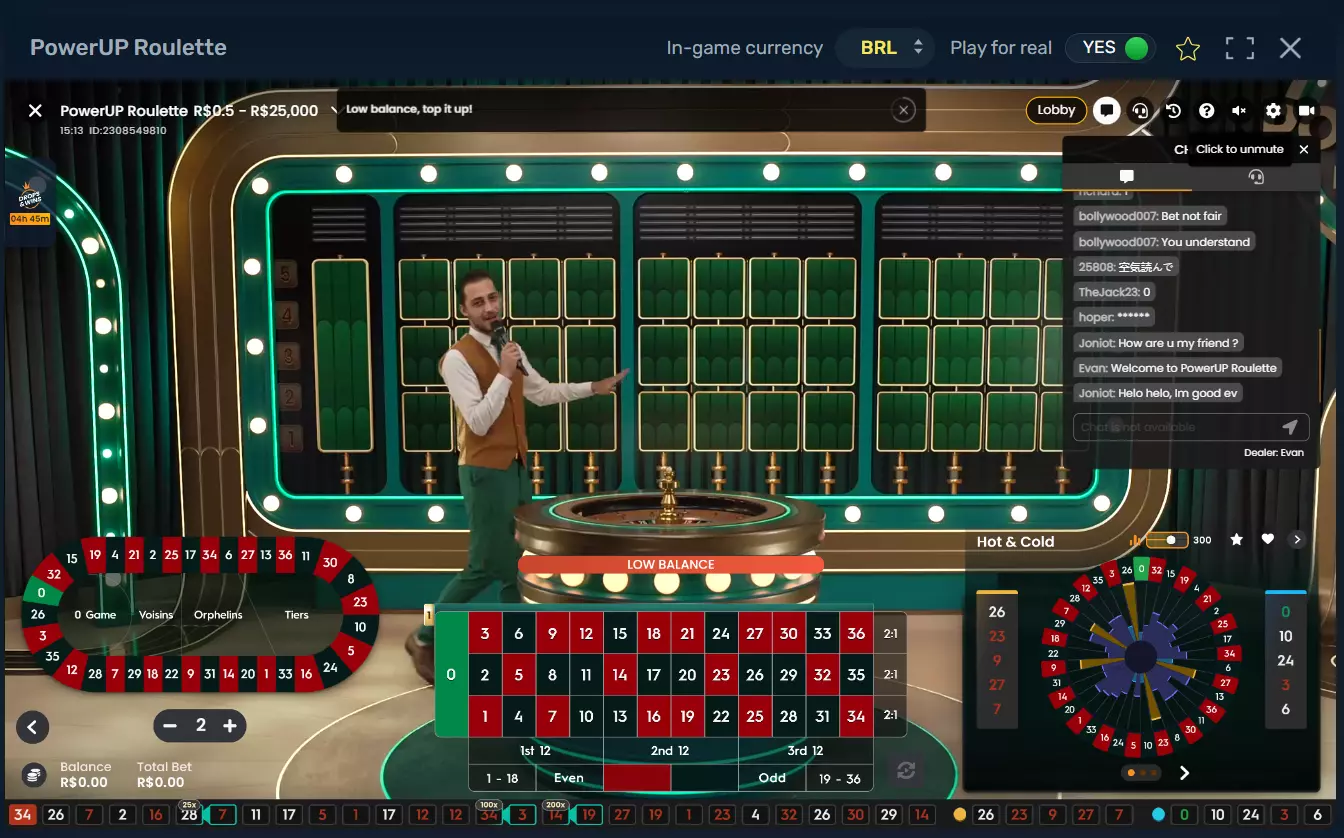 Play Bitcoin Roulette Games with Live Dealer