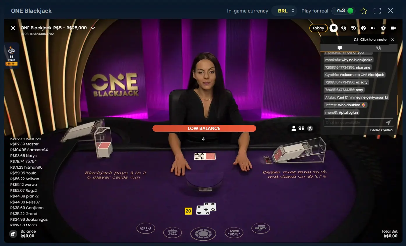 Play Live Blackjack Games With Bitcoin